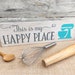This is My Happy Place Cooking Sign, Kitchen Sign, Kitchen Wall Décor ...