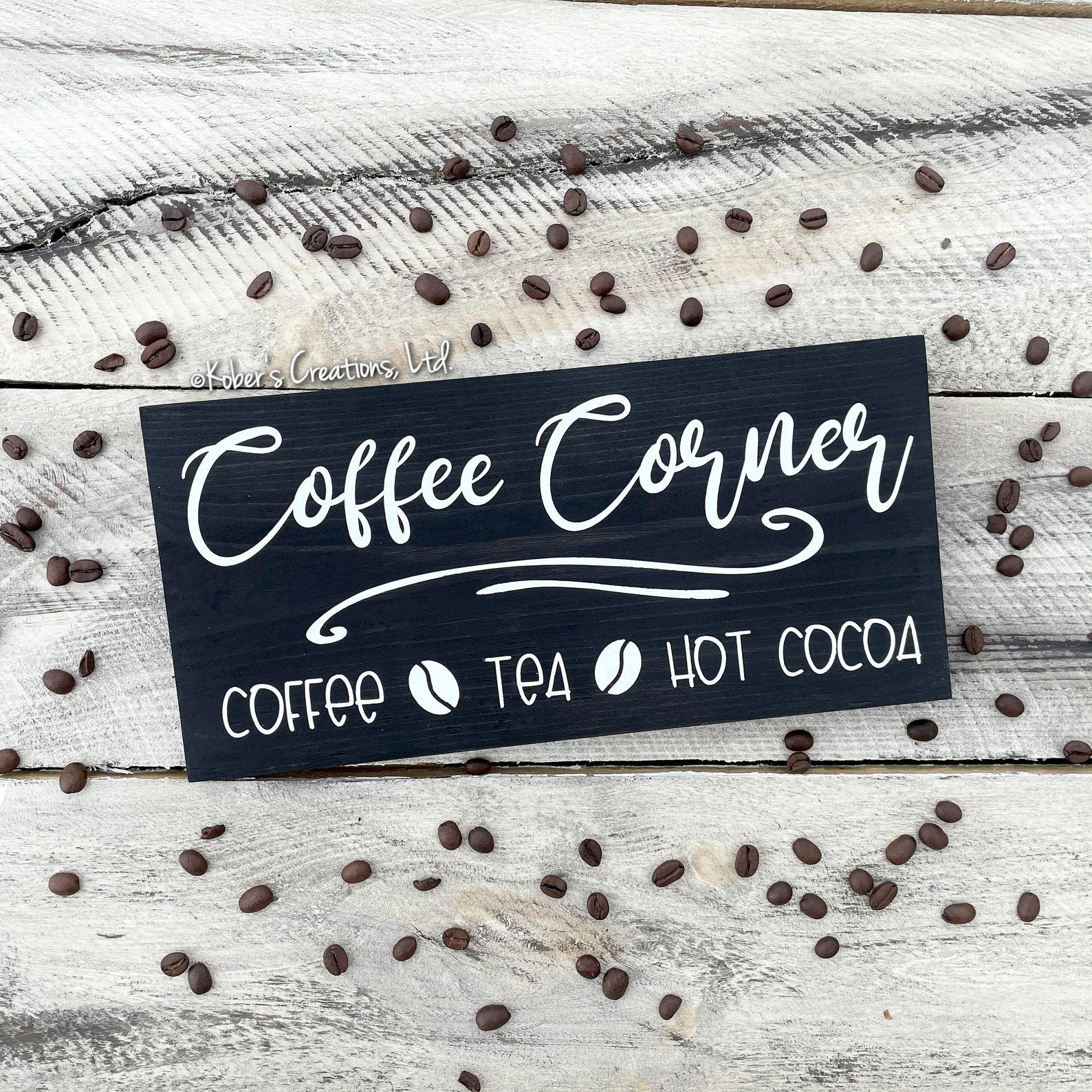 Coffee Corner Sign Coffee Décor Coffee Sign Coffee Station | Etsy