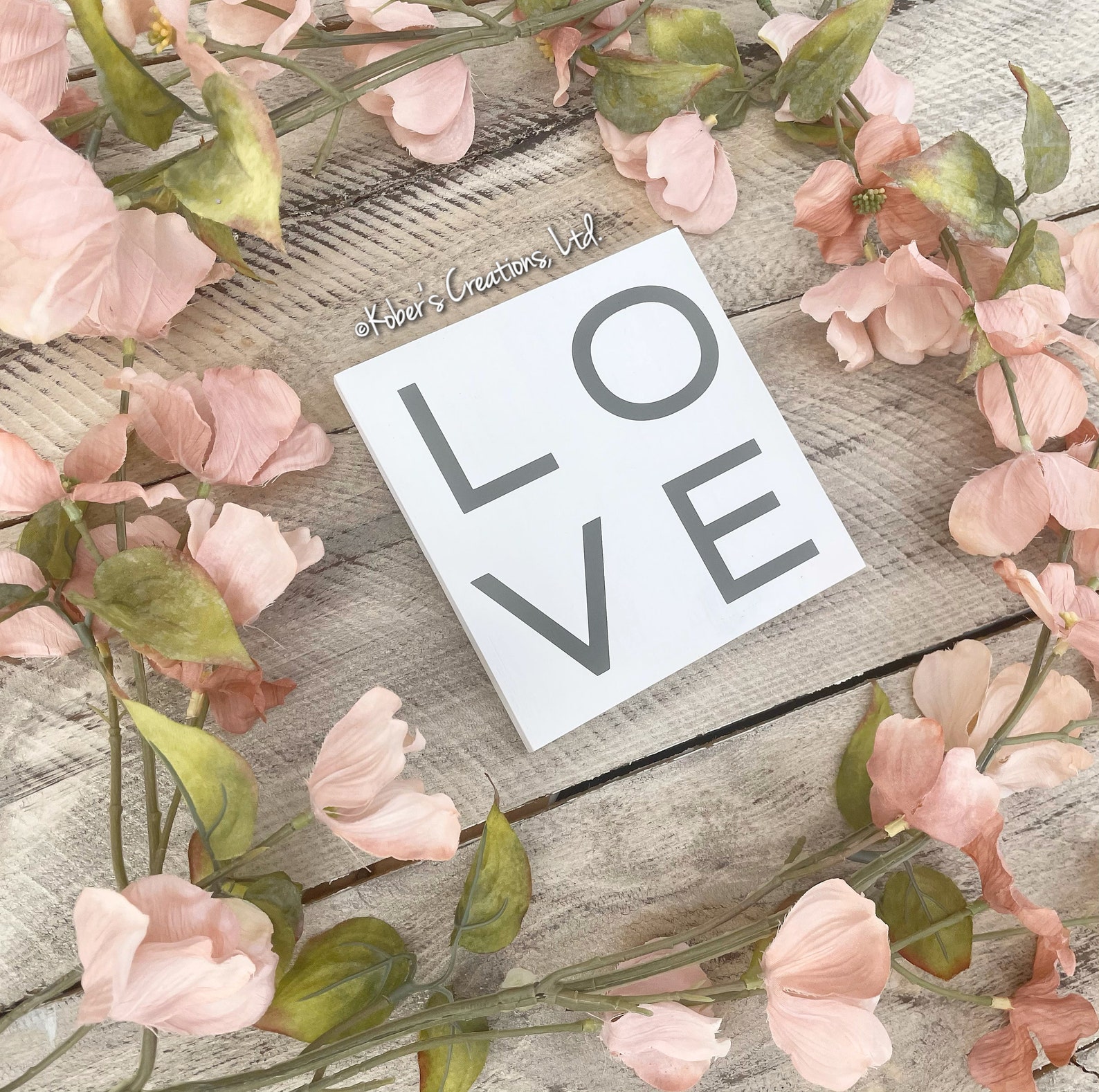 Small Love Sign Small Home Sign Custom Love Sign Custom | Etsy