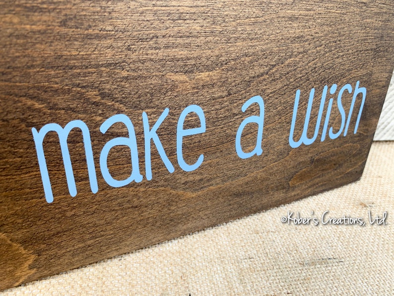 Make a Wish Dandelion Sign Blowing Dandelion Sign Dandelion | Etsy