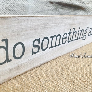 Do Something Amazing Sign, Inspirational Wood Sign, Graduation Gift ...