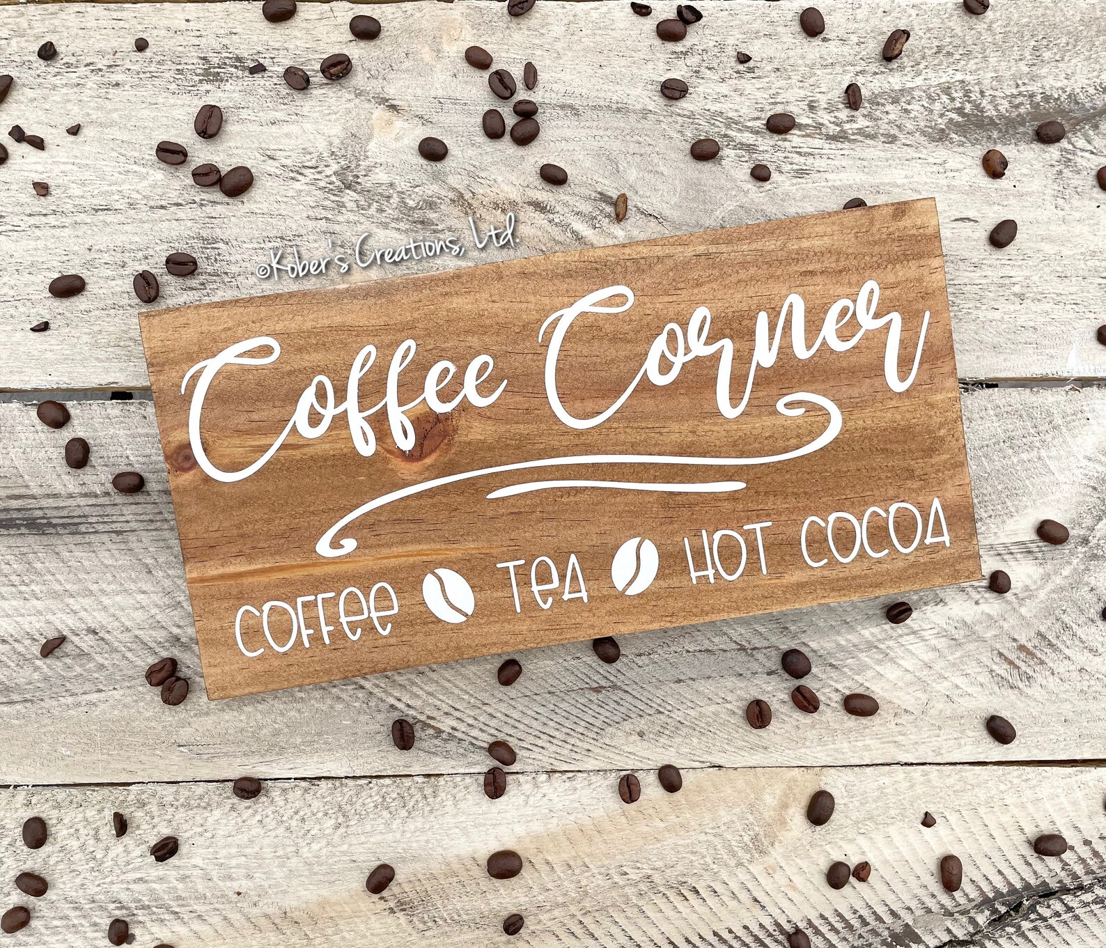 Coffee Corner Sign Coffee Décor Coffee Sign Coffee Station - Etsy