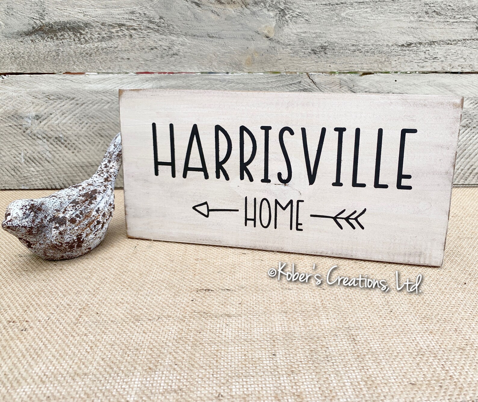 Wood Home Sign Rustic City Sign Rustic Hometown Sign - Etsy