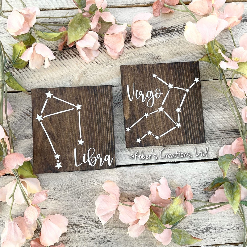 Zodiac Wall Decor - Etsy