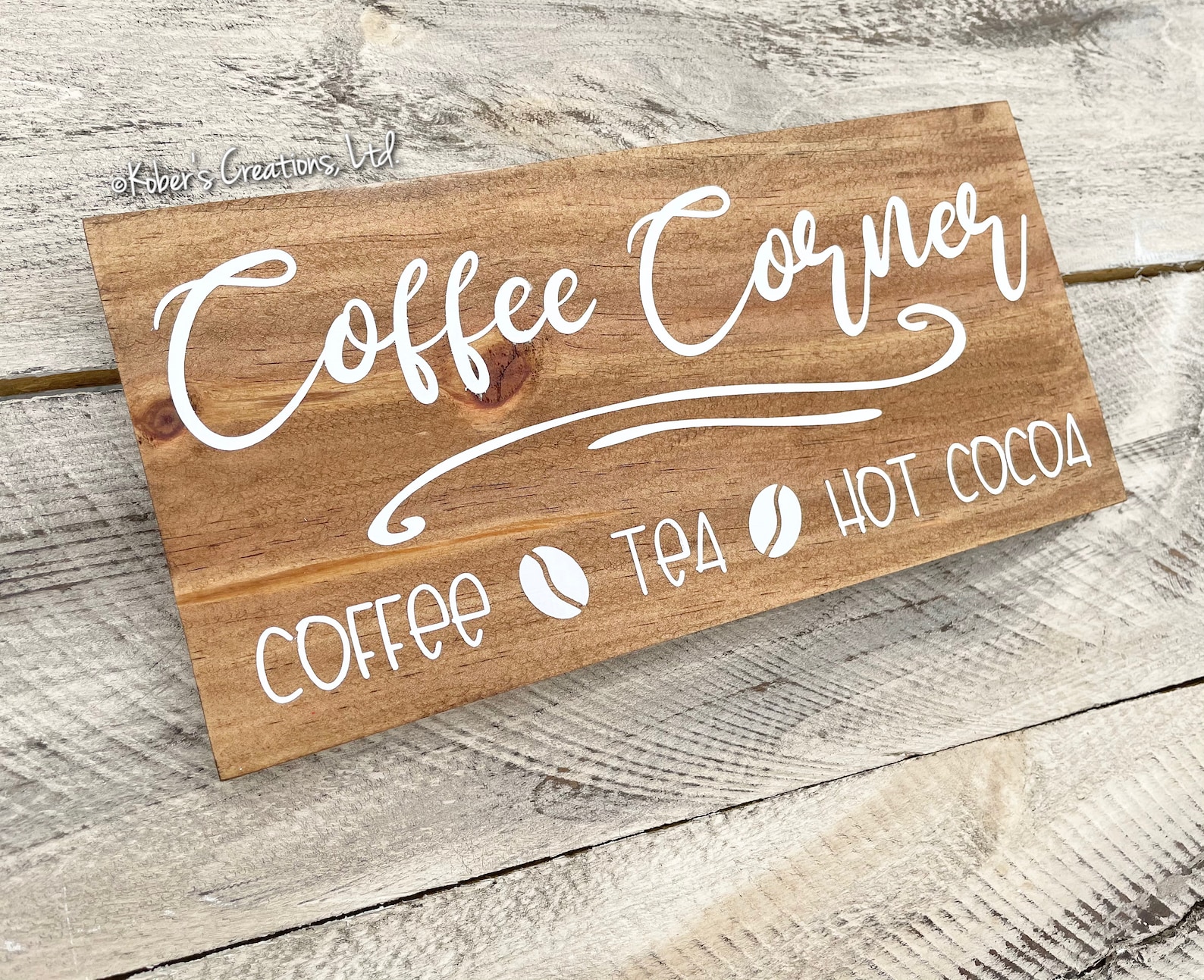 Coffee Corner Sign Coffee Décor Coffee Sign Coffee Station | Etsy