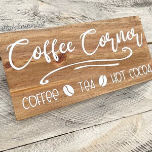 Coffee Corner Sign, Coffee Décor, Coffee Sign, Coffee Station Décor ...