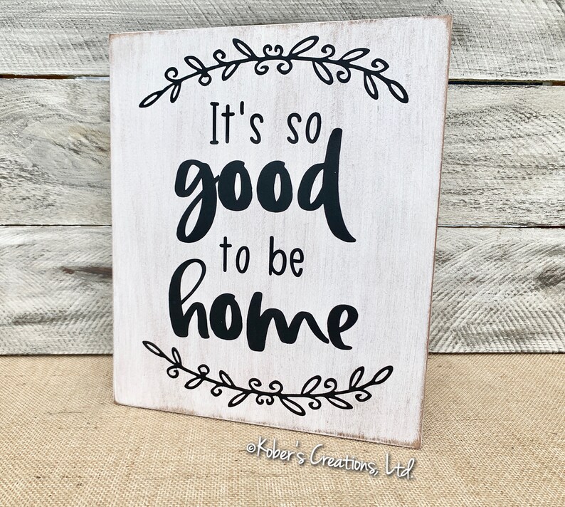 Its So Good to be Home Wood Sign Gallery Wall Decor | Etsy