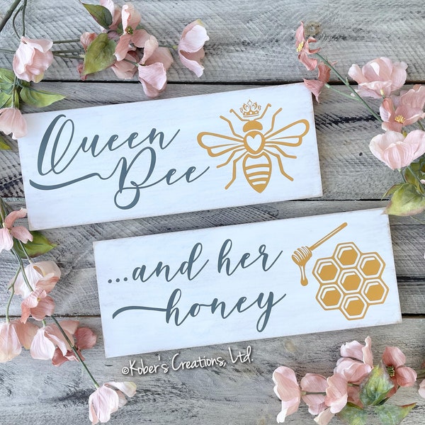 Queen Bee Sign - Etsy