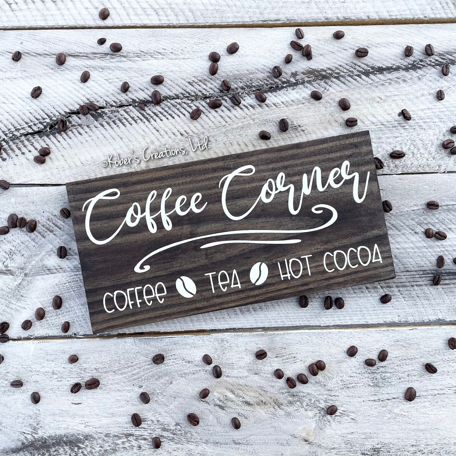 Coffee Corner Sign Coffee Décor Coffee Sign Coffee Station - Etsy