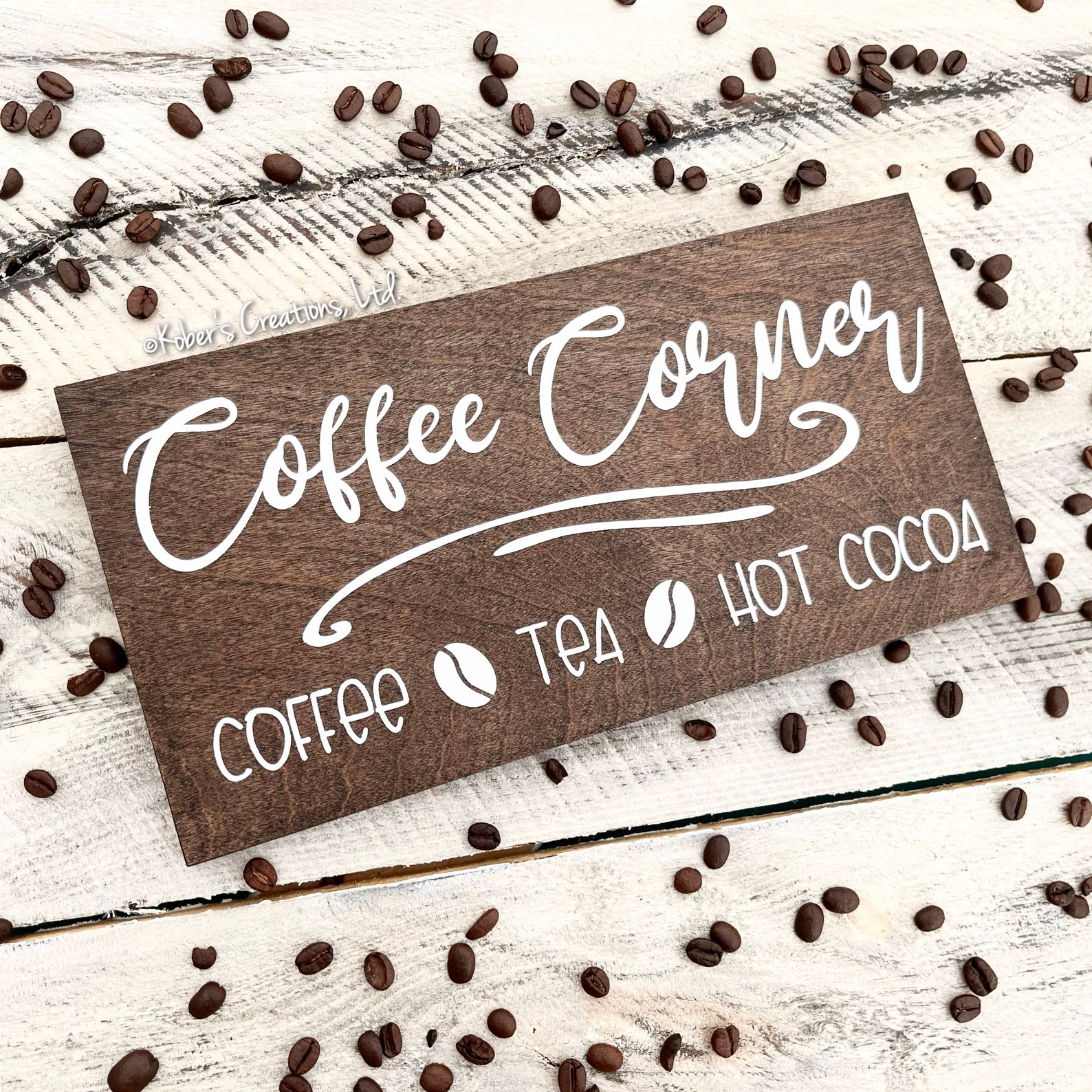 Coffee Corner Sign Coffee Décor Coffee Sign Coffee Station - Etsy
