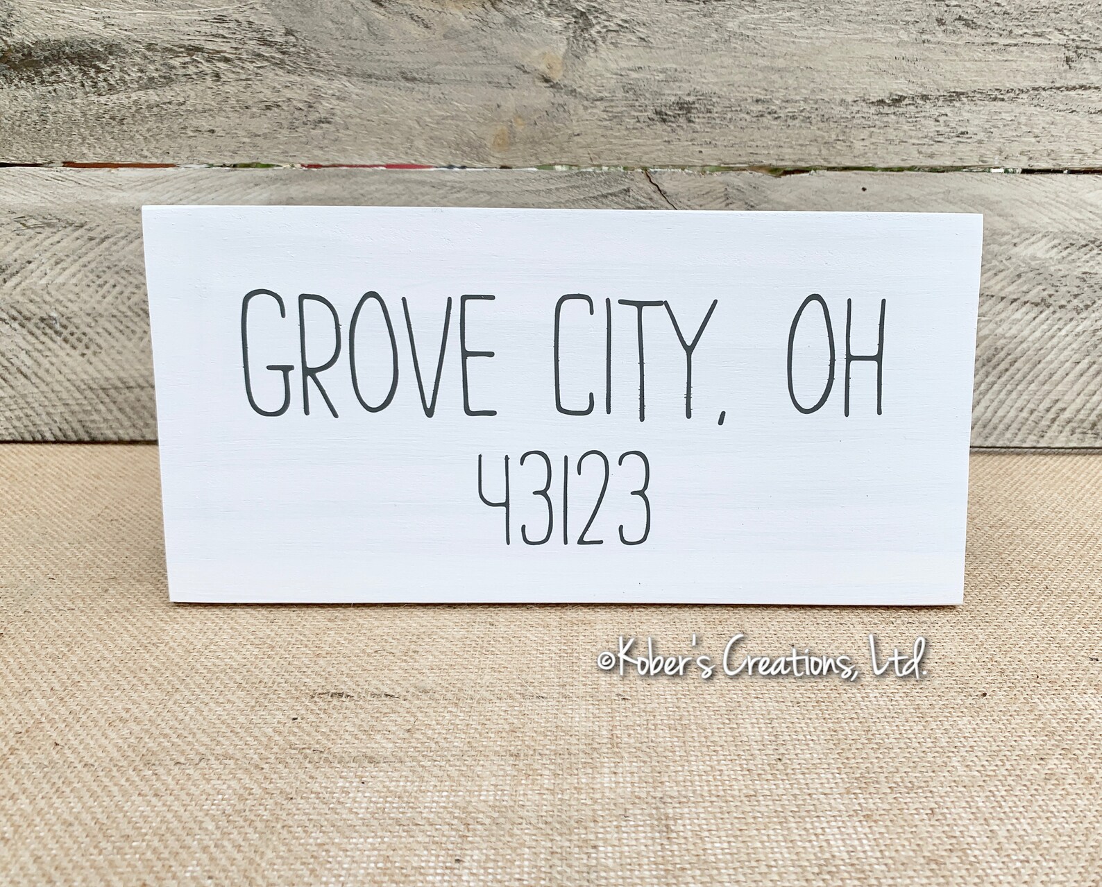 Zip Code Sign Hometown Sign Custom Home Zip Code Sign - Etsy