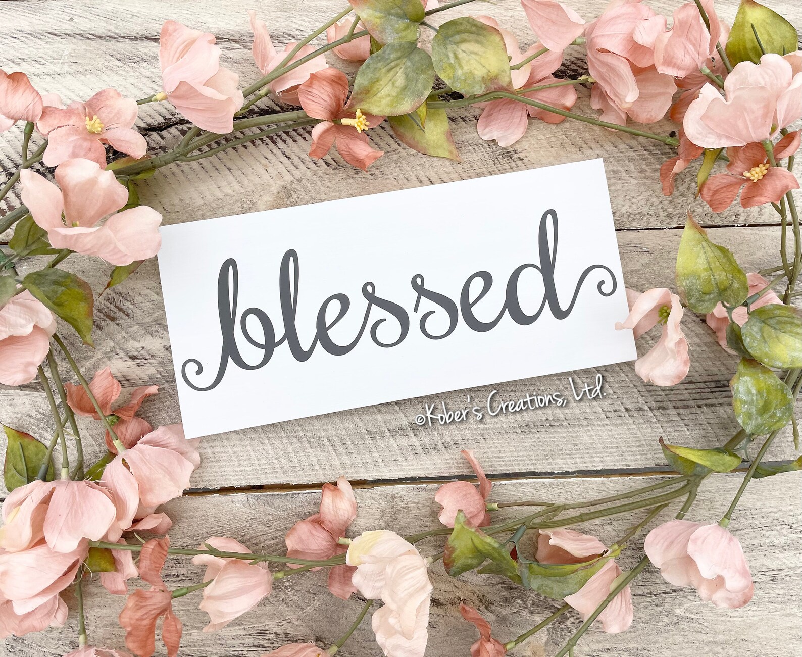 Blessed Wood Sign Rustic Blessed Sign Small Blessed Sign | Etsy