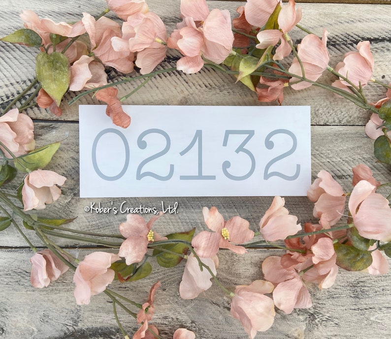 Custom Zip Code Sign Hand Painted Wood Sign Gallery Wall | Etsy