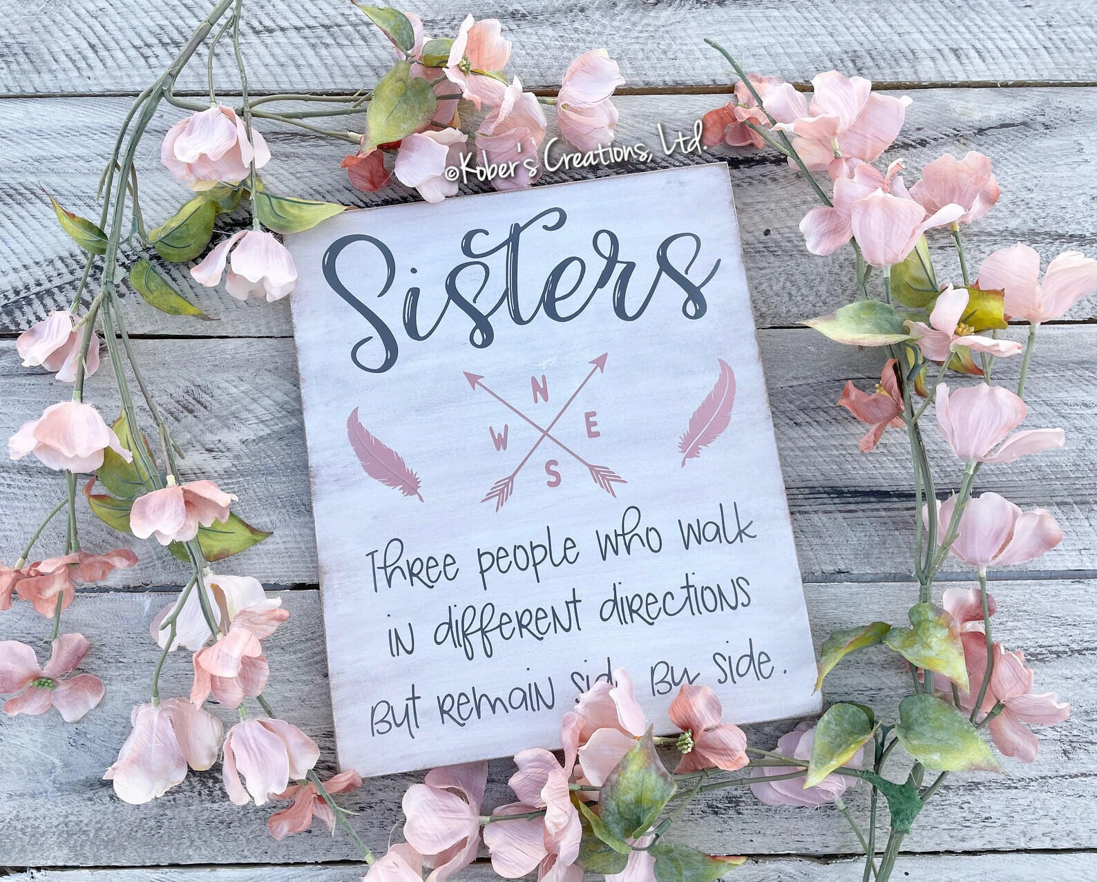 Custom Sister Sign, Sister Sign, Sister Christmas Gift, Sister Present ...
