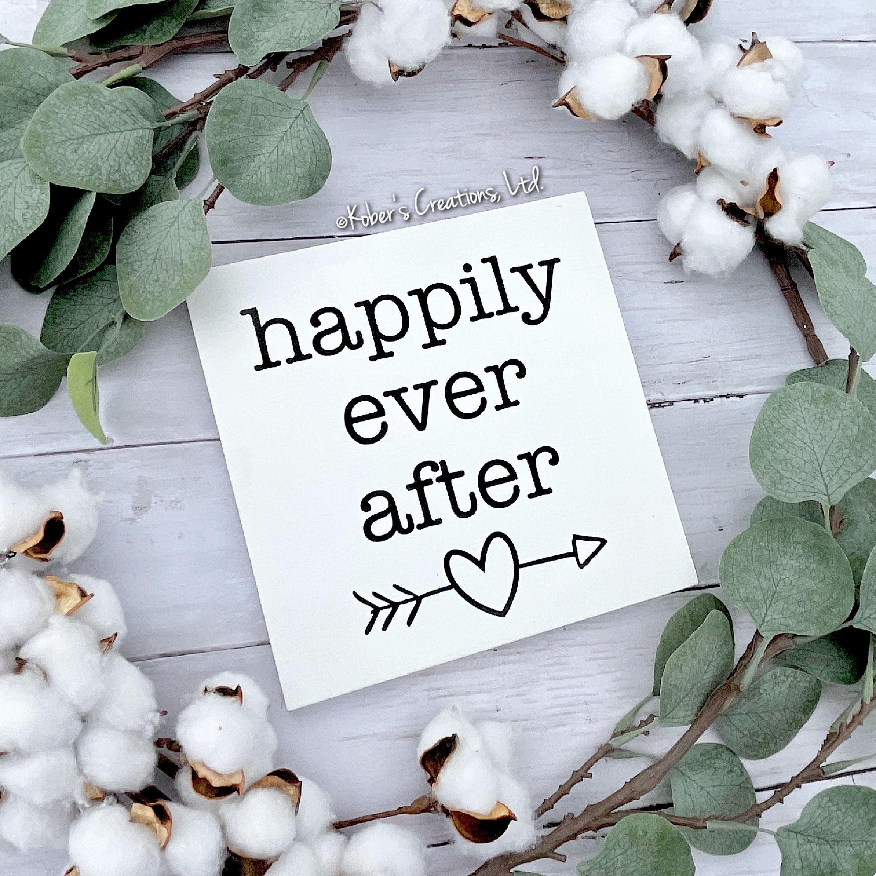 Happily Ever After Sign Bride and Groom Sign Wedding Gift | Etsy