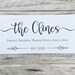 Custom Last Name Sign Custom Name Sign Family Sign - Etsy