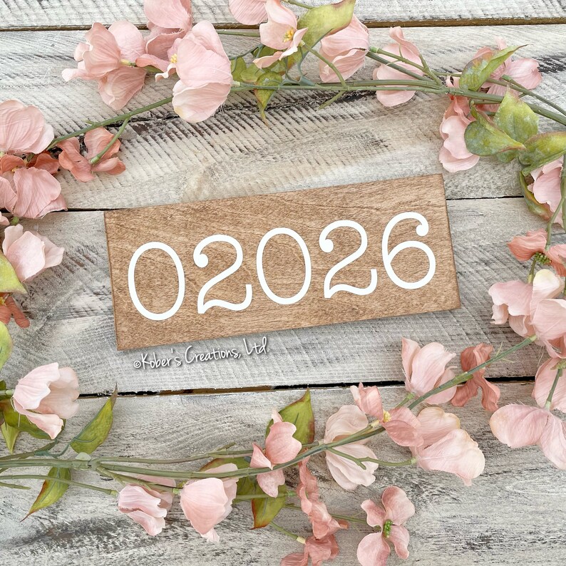 Custom Zip Code Sign Hand Painted Wood Sign Gallery Wall | Etsy