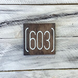 Custom Area Code Sign, Small Custom Sign, Rustic Home Sign, Hometown ...