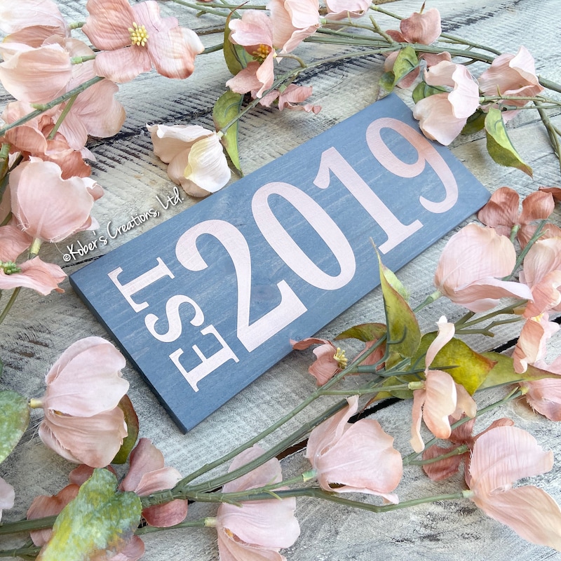 Est. Sign - Etsy