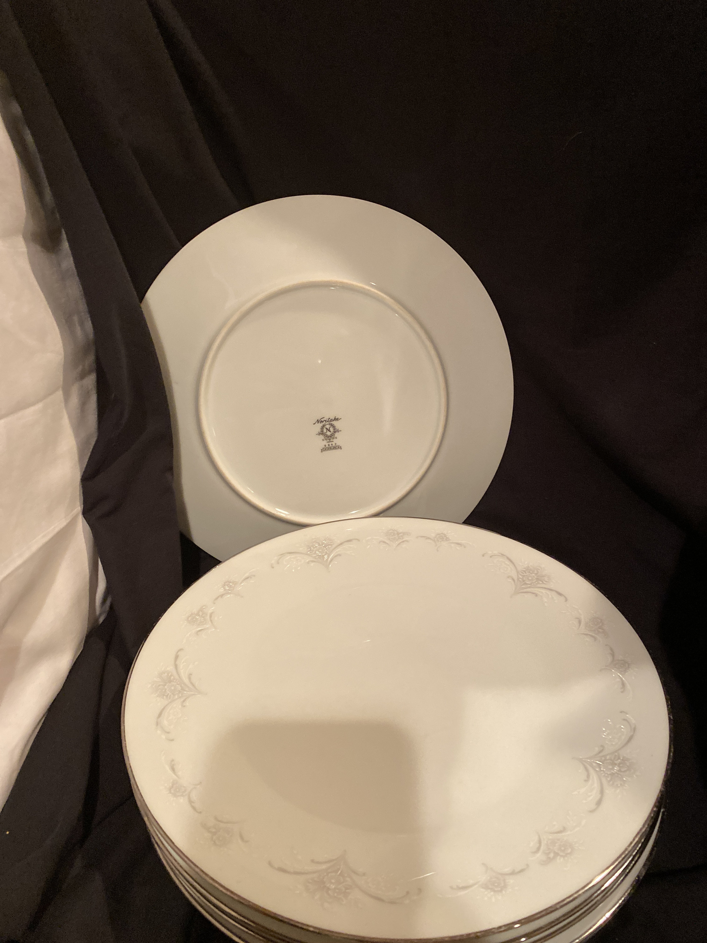 Vintage Noritake Casablanca 6842 Dinner Plate - Etsy