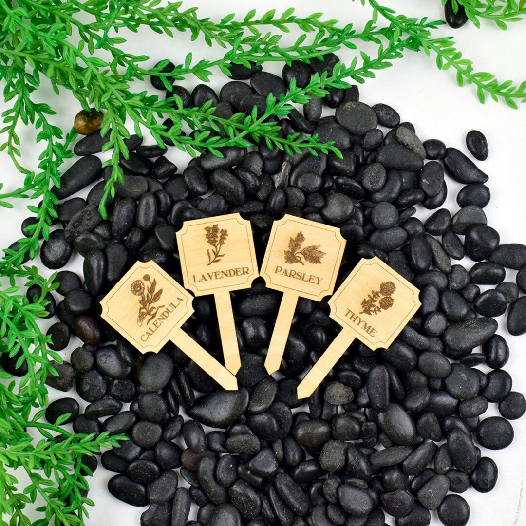 Maryland Stir Fry - Mini Garden Label Stakes - Reusable Garden Labels ...