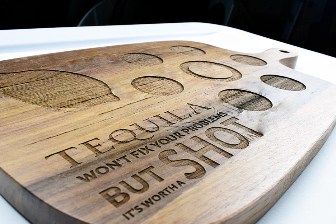 Tequila Shots! – Personal Size Cutting Board 9.5 in X 7.5 In - Etsy
