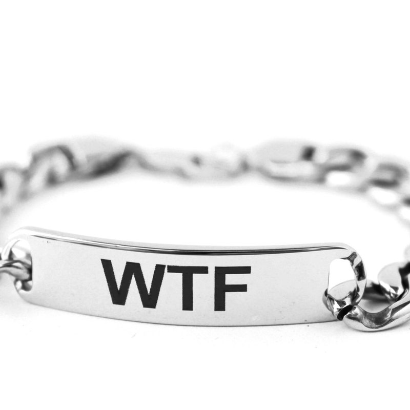 Wtf Bracelet - Etsy