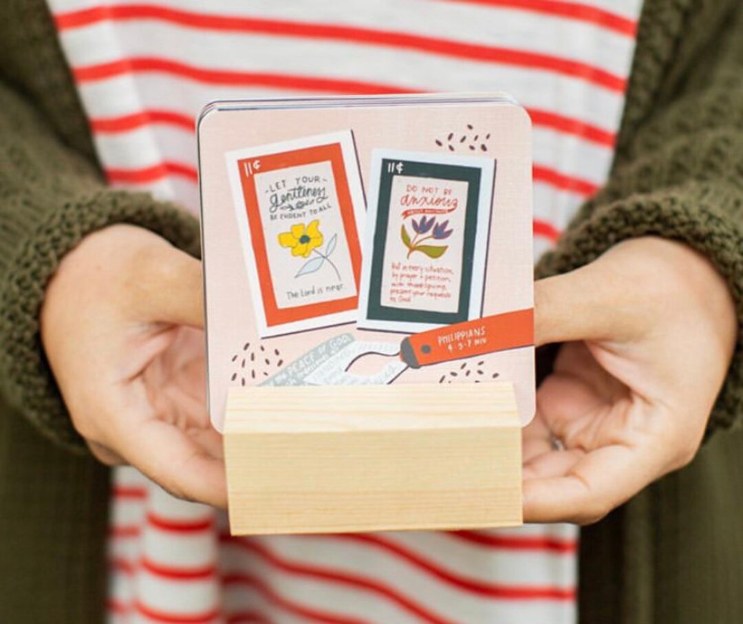 Extra Wood Block to Hold Verse Cards - Etsy