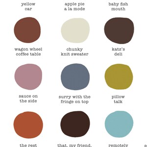 When Harry Met Sally Color Dots - 8x10 Art Print or 11x14 Art Print - Etsy