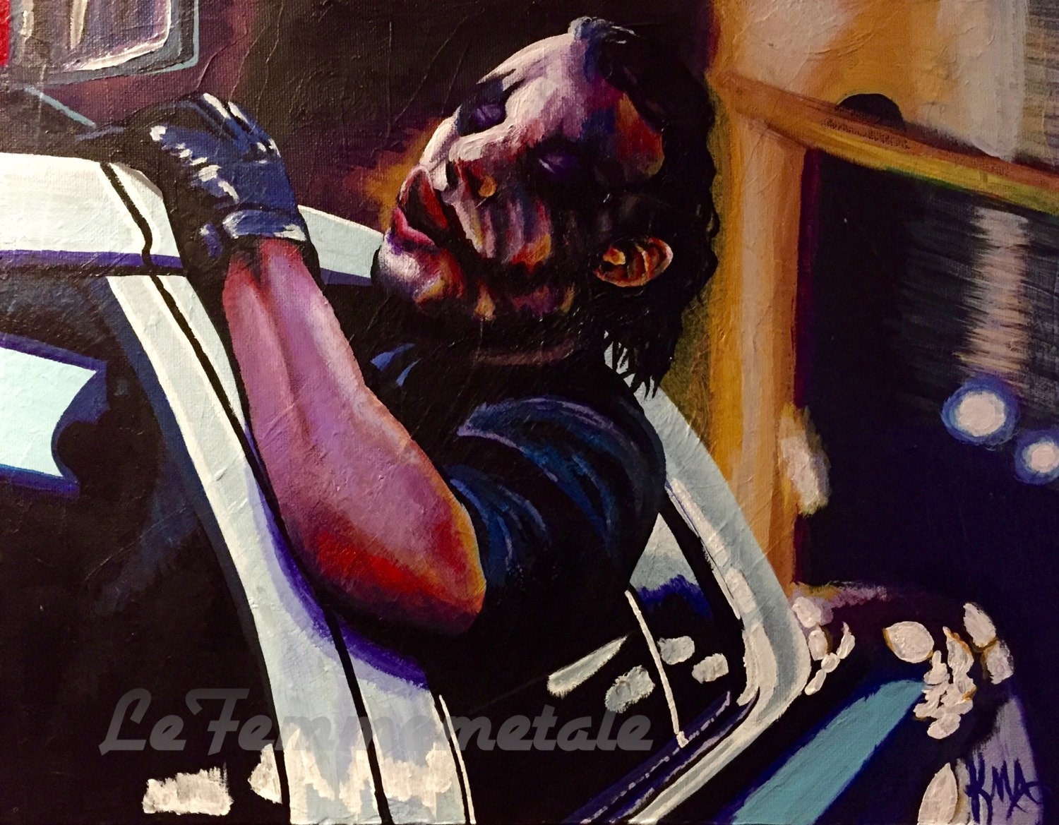 Joker Heath Ledger"joyriding: the Ecstasy of Psychosis Ii" 11x14 ...