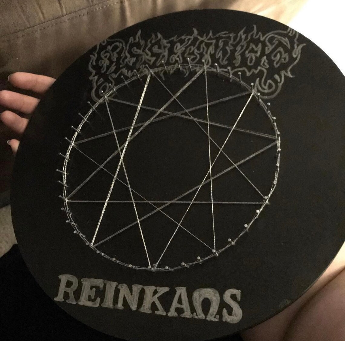 Dissection Band- Reinkaos Original/ook Art on Wood Contemporary Dark 12 ...