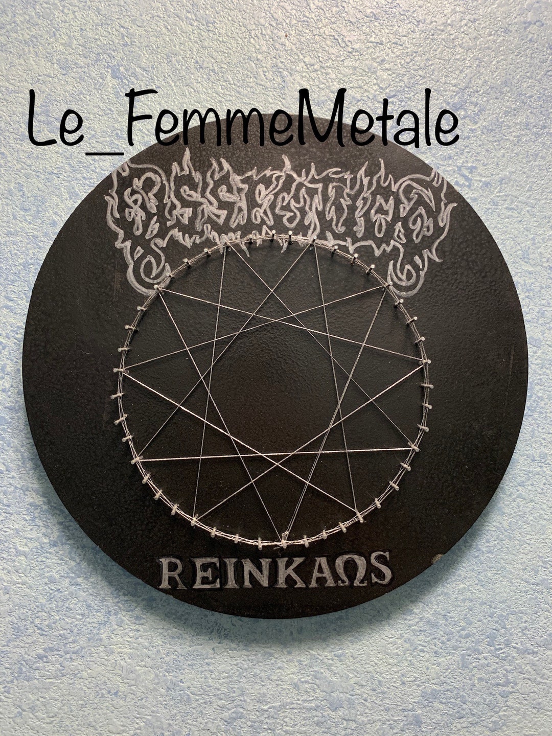 Dissection Band- Reinkaos Original/ook Art on Wood Contemporary Dark 12 ...