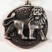 Leo Keychain, Lion Keyring, Zodiac Pendant, Astrology Bag Charm ...