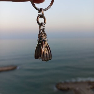 Scuba Diving Flippers Keyring, Diving Keychain, Swimmers Gift, Swim ...