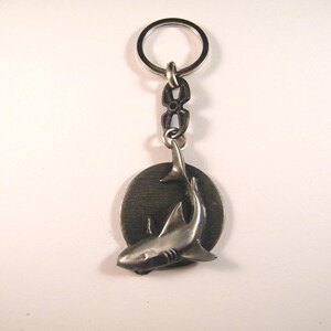 Shark Keyring, Scuba Diving Keychain, Ocean Nautical Charm, Beach ...