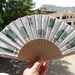 Cactus Hand Fan Botanical Hand Fan Suculent Lovers Hand Fan - Etsy