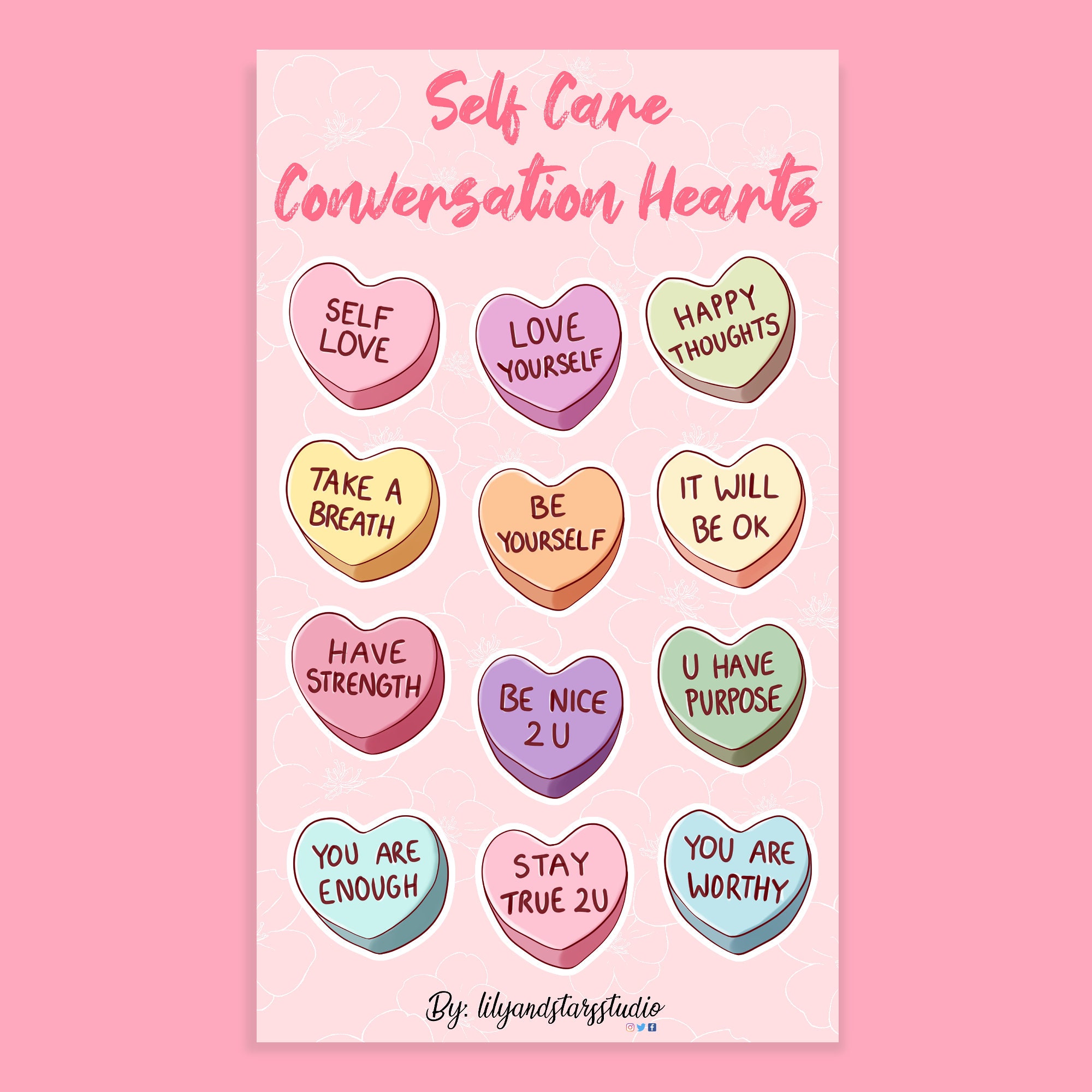 Paper, Party & Kids Craft Supplies & Tools Candy Heart Sayings 15 ...