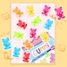 180 LUAU PARTY STICKERS Luau Candy Wrapper Stickers Luau - Etsy