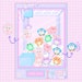Claw Machine Sticker Sheet Hand Drawn Kawaii Small Animals | Etsy