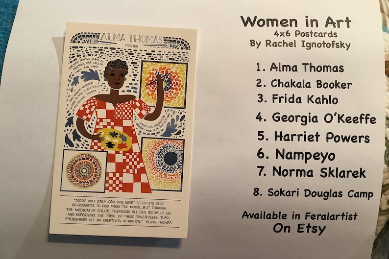 Women in Art, Augusta Savage, Sculptor, Postcard - Etsy