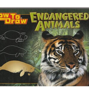How to Draw Endangered Animals, by Georgene Hartophilis, Recycled Book ...