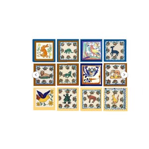 Talavera Animals Stickers, Colorful Earth Tone, Reward for Children ...