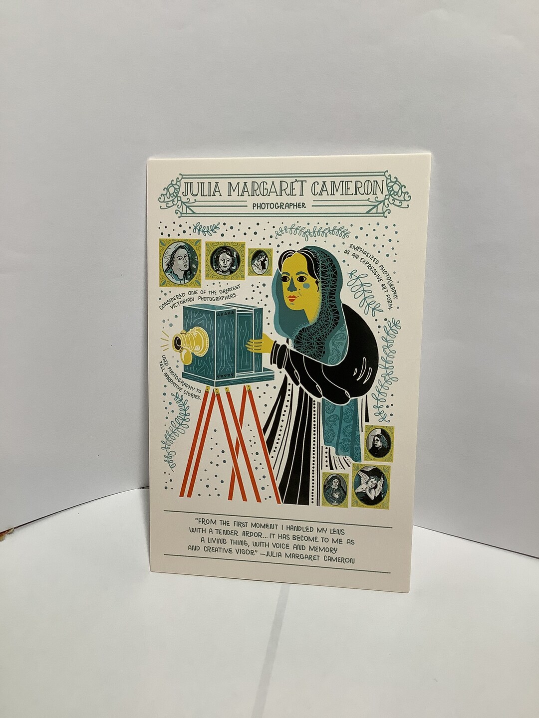 Women in Art Julia Margaret Cameron Postcard - Etsy
