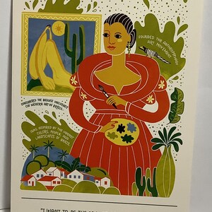 Tarsila Do Amaral, Women in Art Series Postcard, Collectible - Etsy