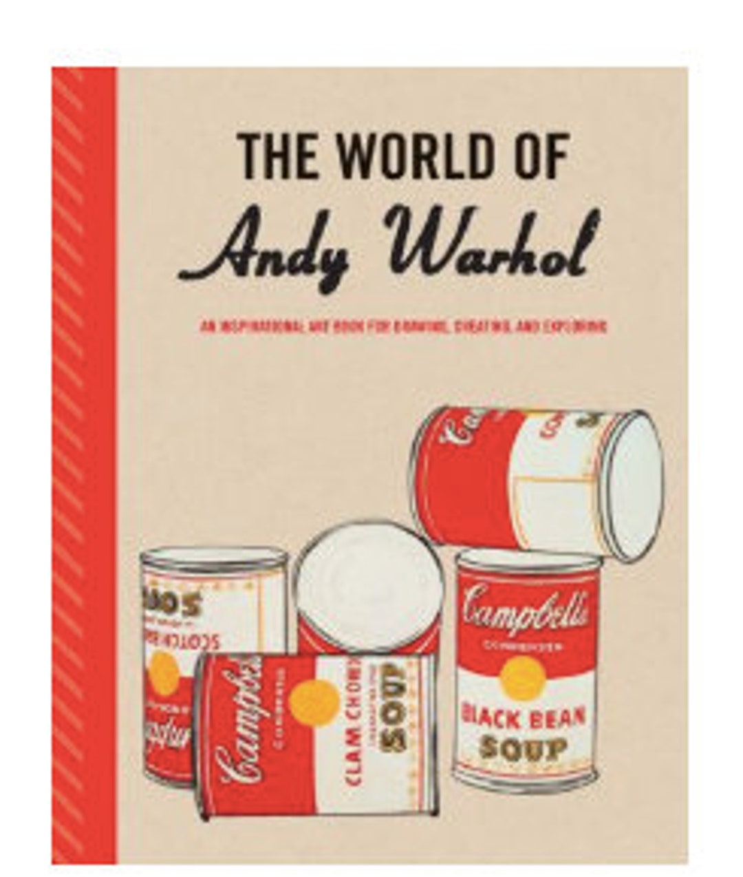 World of Andy Warhol Guided Activity Journal, Art Book, Gift, Recycled ...