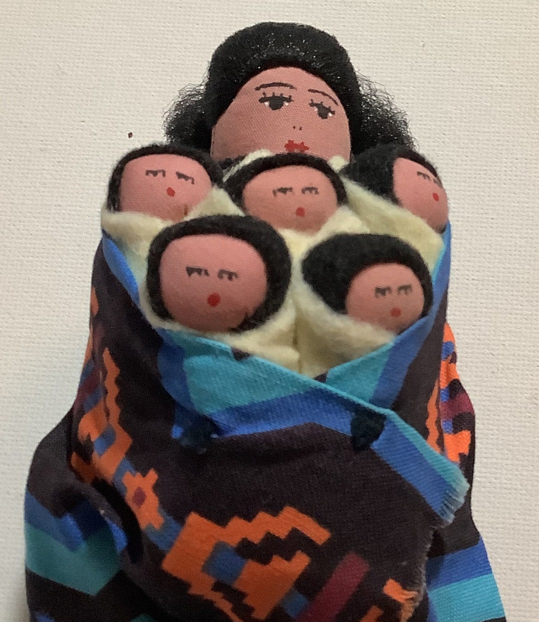 Native American Storyteller Soft Collectible Artist Doll Handcrafted ...