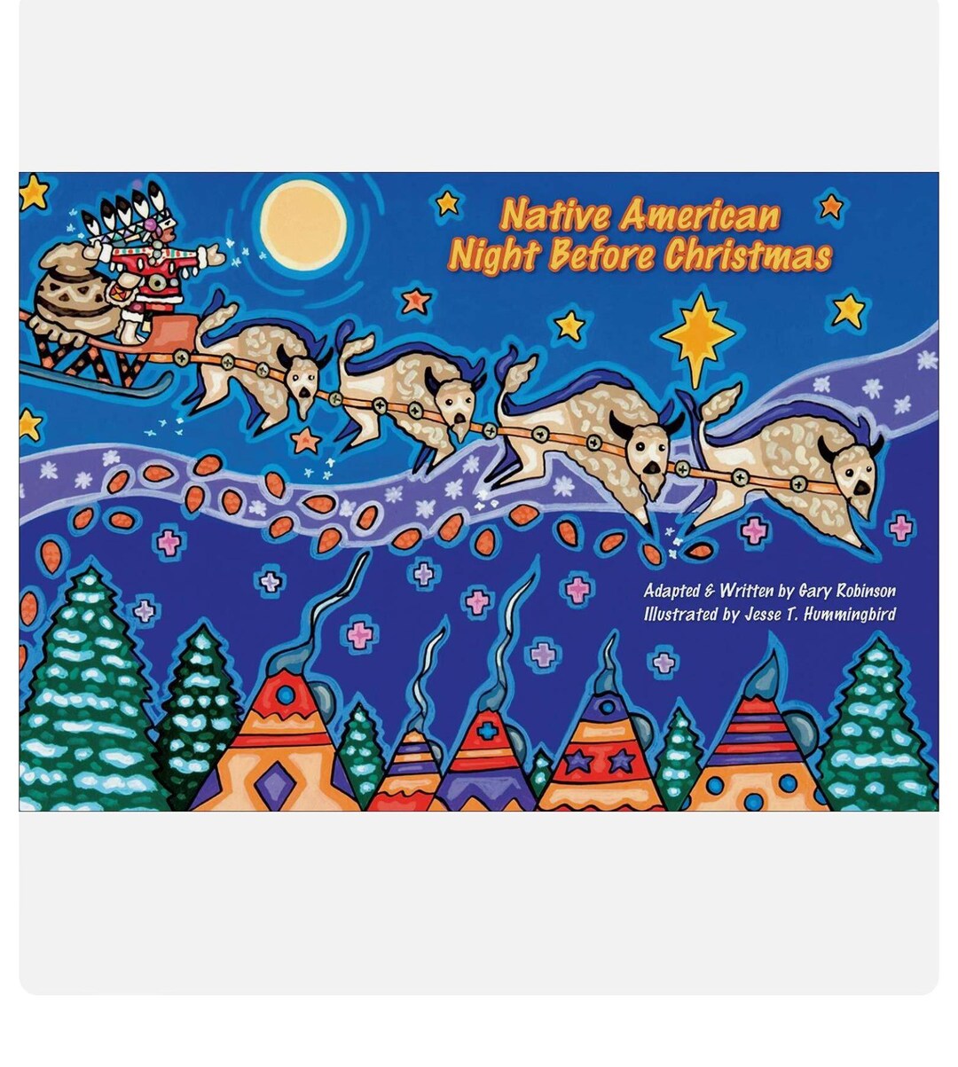 Native American Night Before Christmas by Gary Robinson - Etsy