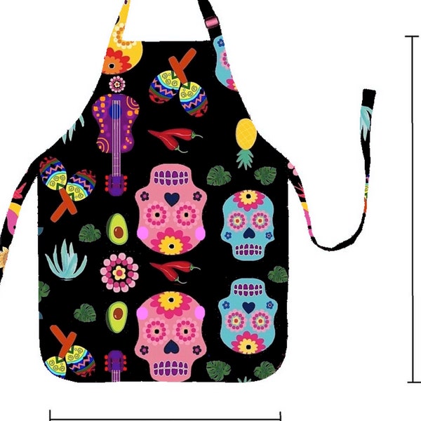 Skull Apron - Etsy