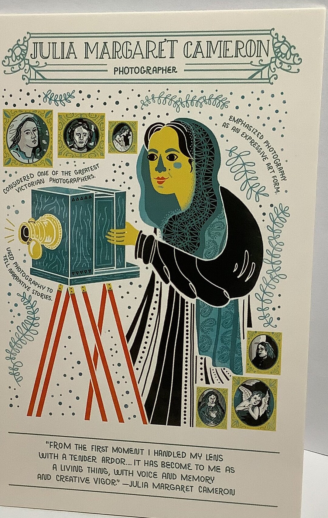 Women in Art, Julia Margaret Cameron, Postcard - Etsy