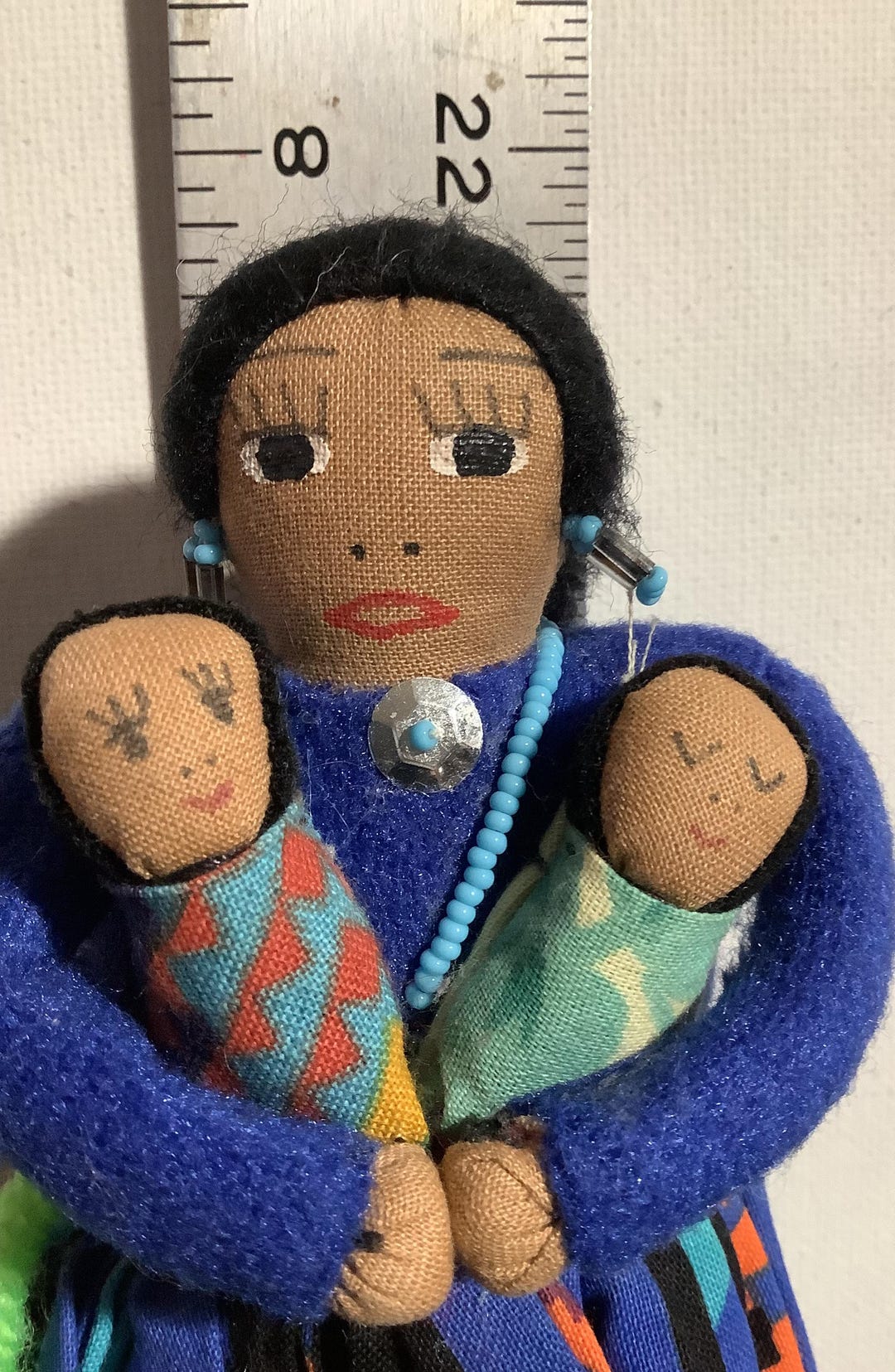 Native American Storyteller Soft Collectible Artist Doll Handcrafted ...